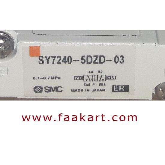 SMC SY7240 5DZD 03 Valve. Faakart . Online shop - Industrial Automation ...
