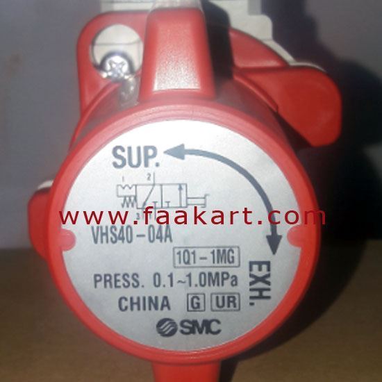 SMC VHS40 04A-BS single action relief valve, VHS HAND VALVE. Faakart ...