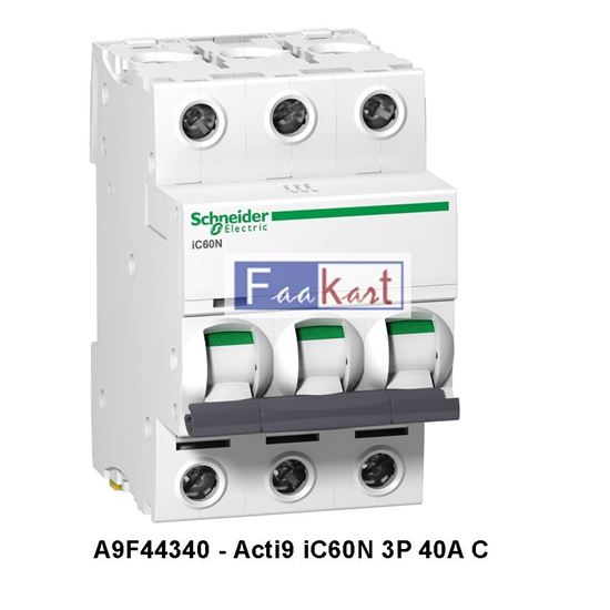 A9F44340 Acti9 IC60N 3P 40A C Faakart Online Shop Industrial